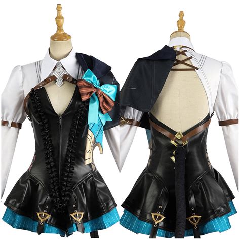 Video Genshin Impact Lynette Outfits Halloween Carnival Cosplay Costum