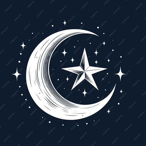 Vector De La Luna Realista Vector Premium