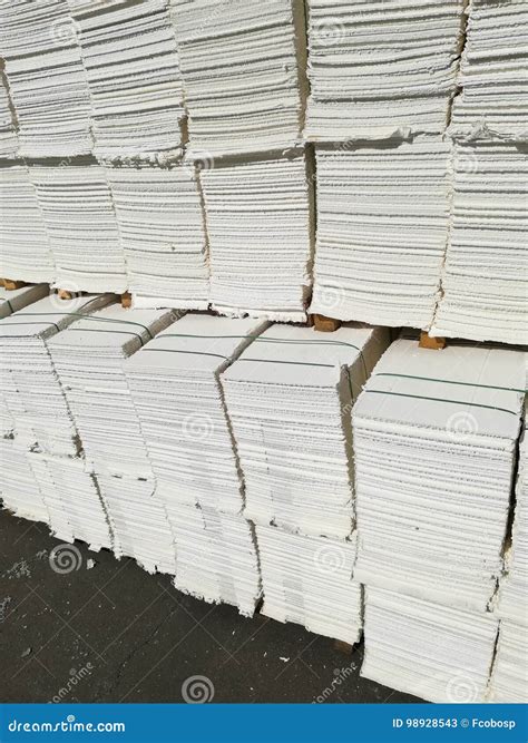 Paper Pulp For The Paper Industry Raw Paper Stock Image Image Of Angle Line 98928543