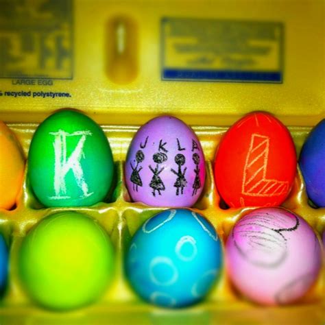 Crayons And Easter Eggs At Audrey Begay Blog