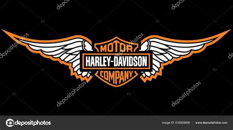 Harley Davidson Logo With Wings Vector Harley Davidson Logo