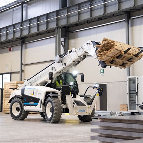 Electric Telehandler Features Zero Carbon Ggr Faresin