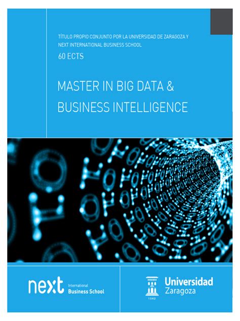 Dossier Master In Big Data And Business Intelligence Pdf Big Data