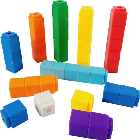 Rainbow Toyfrog Maths Manipulative Counting Cubes Educational Number