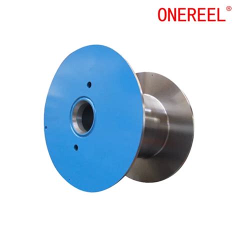 High Speed Flat Type Flange Steel Spools For Cable Stranding Machine