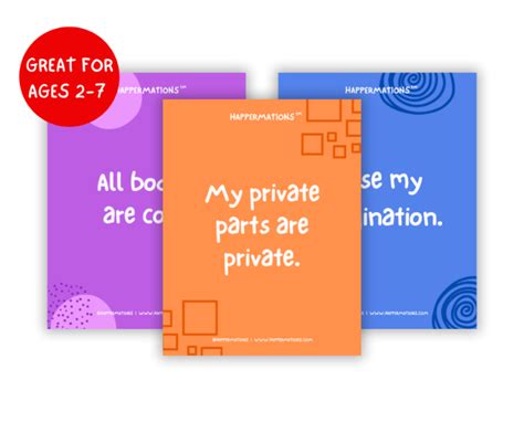 HAPPERMATIONS Sex Positive Affirmations For Babes Sex Positive Families