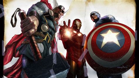Avengers Art Wallpaper Free