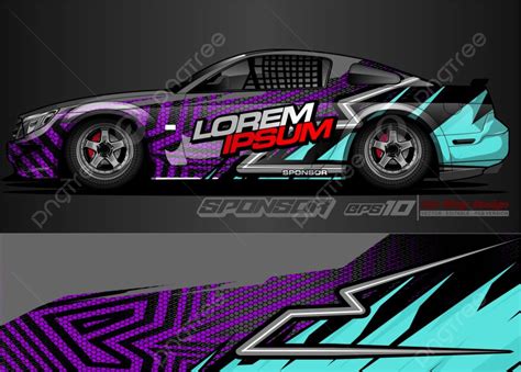 Race Car Livery Graphic Vector Designs Mockup Template Download On Pngtree