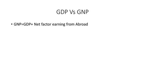 Macroeconomic Data Ppt