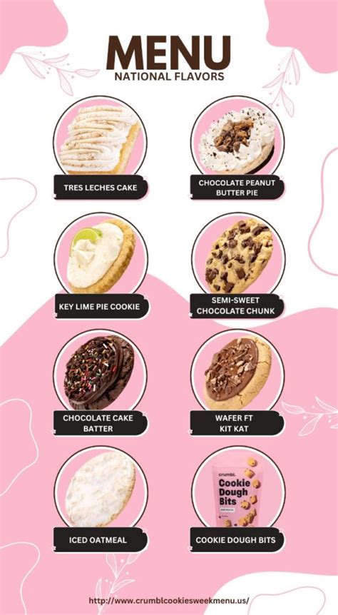 Crumbl Cookies Flavors Next Week April 01 06 [ 2025 ] Updated