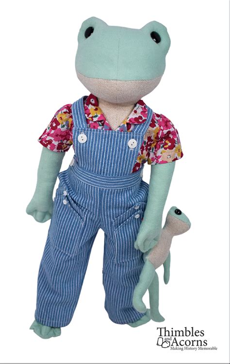 Frog Doll 18 Cloth Doll Pattern