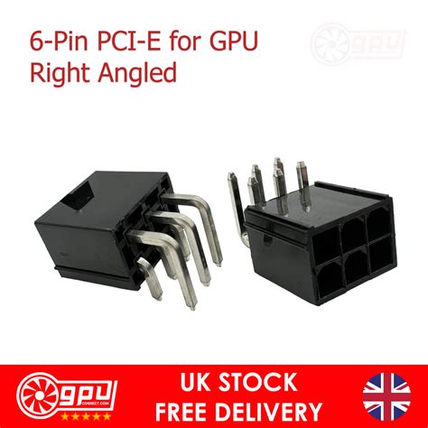 6 Pin Pci Express Pcie Header Replacement Power Connector For Graphics Cards Gpu Ebay