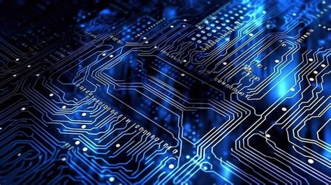 Premium Ai Image Binary Computer Chip