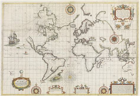 Plat All World 1655 1657 Wright Free Photo Illustration Rawpixel