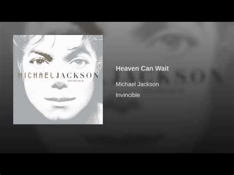 Michael Jackson Heaven Can Wait