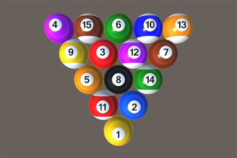 Eight Ball Rack 3d 소품 Unity Asset Store