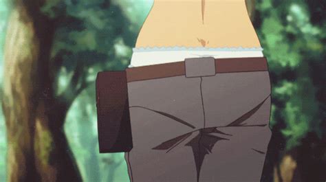 Xbooru 1girl Animated Anime Ass  Hanging Isekai No Seikishi