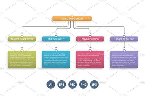 Flowchart Graphics ~ Creative Market