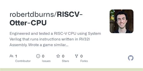 Github Robertdburnsriscv Otter Cpu Engineered And Tested A Risc V Cpu Using System Verilog