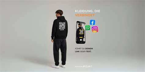 Cue R Qr Code Kleidung