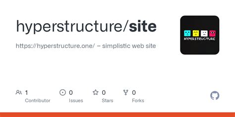 Github Hyperstructuresite Hyperstructureone Simplistic Web Site