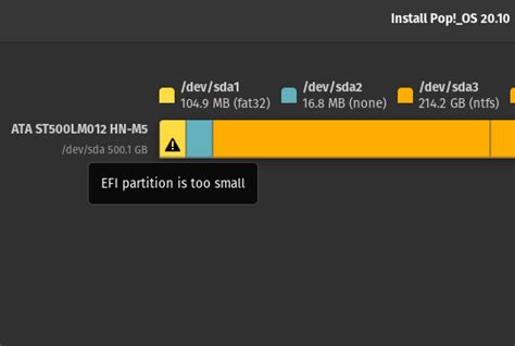 Pop Os Efi Partition Too Small Iniciantes Diolinux Plus
