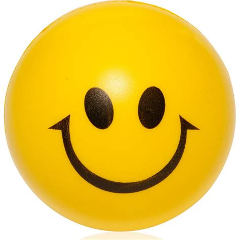 Customized Smiley Face Stress Balls
