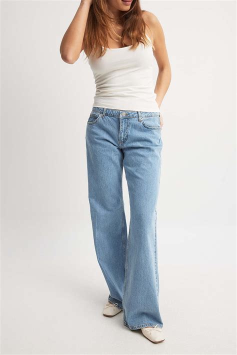 Low Waist Jeans Blue Na Kd
