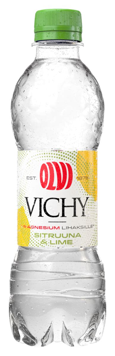 Olvi Vichy Mg Sitruunaandlime 0 5l Pullo Metrotukku