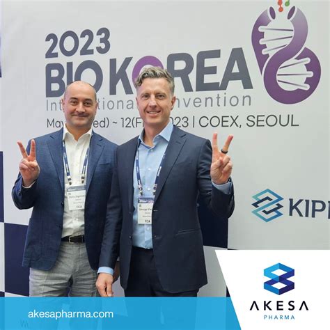 Akesa On Linkedin Biokorea2023 Clinicaltrials Biotech Innovation