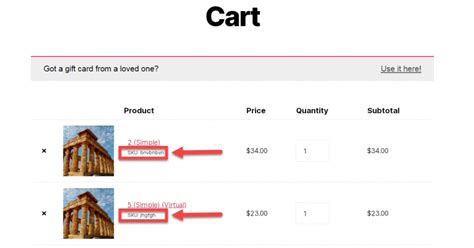 Woocommerce Show Sku Cart Checkout Order And Emails
