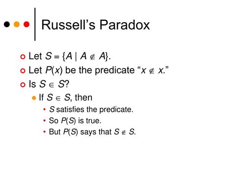 Ppt Russells Paradox And The Halting Problem Powerpoint Presentation