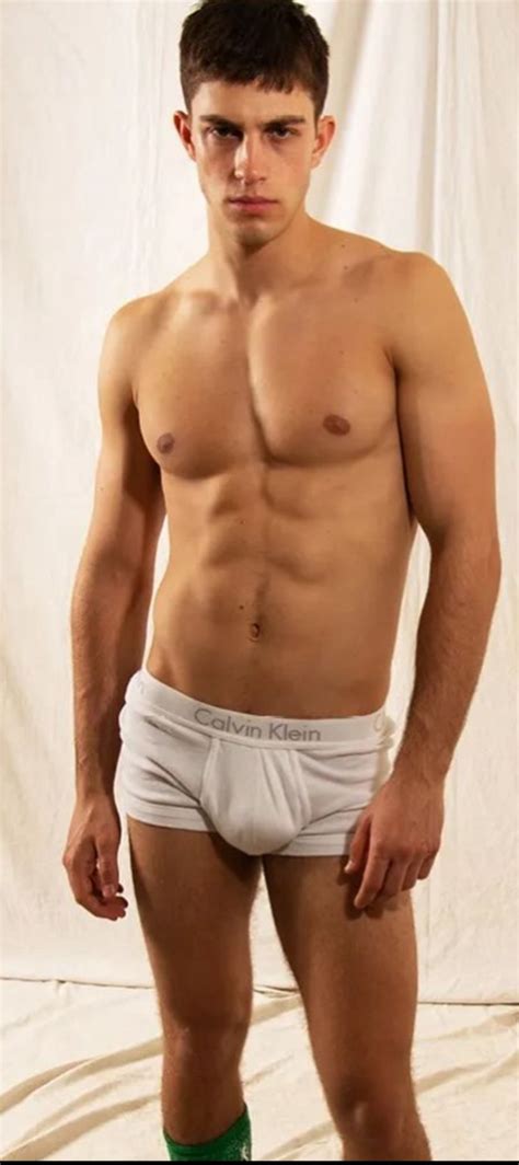 White Briefs Lover — That Hot Hairy Body And That Bulge In His White