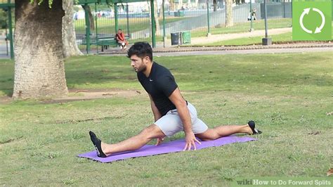How To Do Forward Splits 12 Steps With Pictures Wikihow