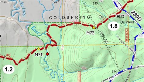 Lsht Map 08 Magnolia By Lone Star Hiking Trail Club Avenza Maps