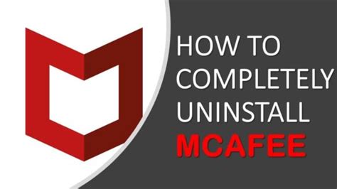 Uninstalling Mcafee Security Center Practical Tips