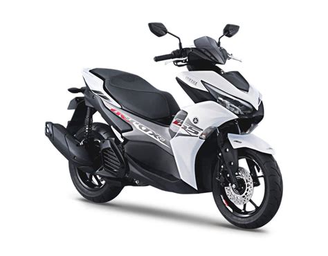 Yamaha Aerox 155 Motorcycle Aerox V2 Pearl White White Yamaha