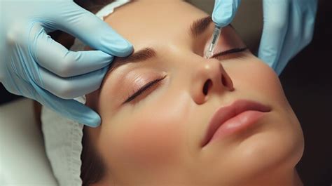 Botox Injection Procedure Premium Ai Generated Image