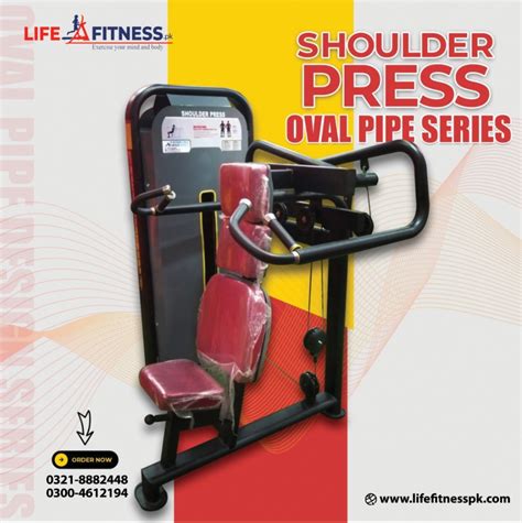 Oval Pipe Seated Chest Press Life Fitness Pk