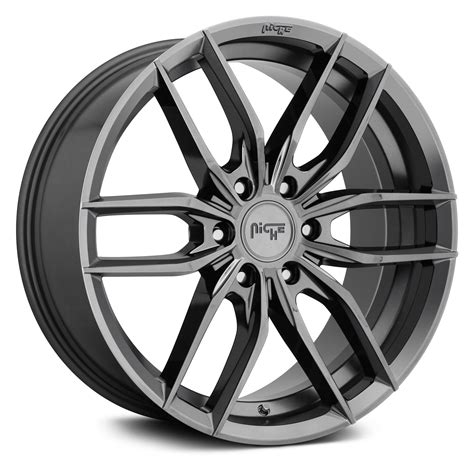 Niche® M204 Vosso 6 Lug Wheels Gunmetal Rims