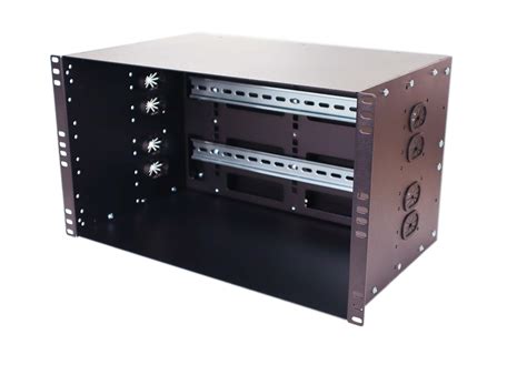 Erp100db 6u 6u Rackmount Modular Din Rail Enclosure