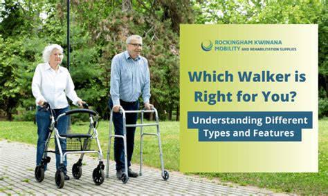 Different Types Of Walker And Their Features Rkmrs