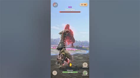 [monster Hunter Now] Urgent Deviljho 7 Star G7 2 Deviljho Greatsword Monsterhunternow Youtube