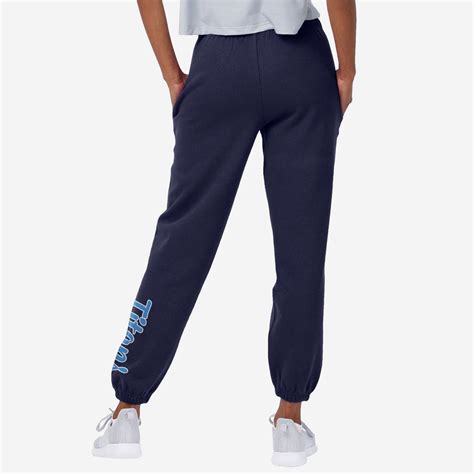 Tennessee Titans Womens Script Wordmark Team Color Sweatpants Foco