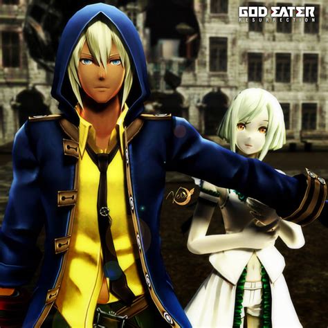 God Eater Resurrection Soma And Chiot By Vera White On Deviantart