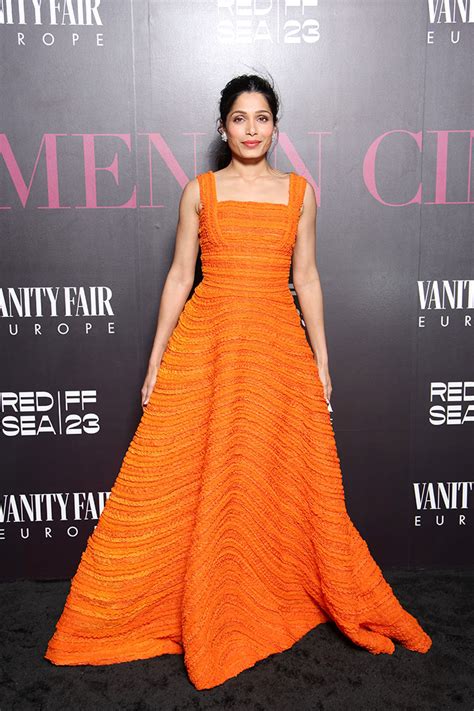 Freida Pinto Calda Freida Pinto On The Red Carpet Photos