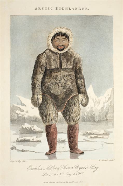 Arctic Highlander Ervick A Native Of Prince Regents Bay Illustration