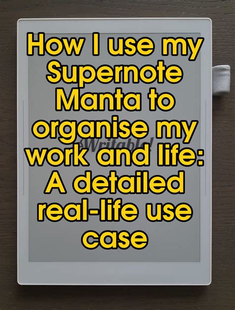 Ratta Supernote Brand Overview Ewritable