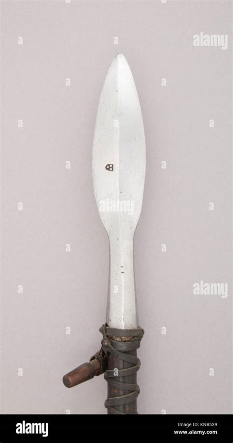 This Ancient Boar Spear With A Long Shaft And Sharp Point Was Used For