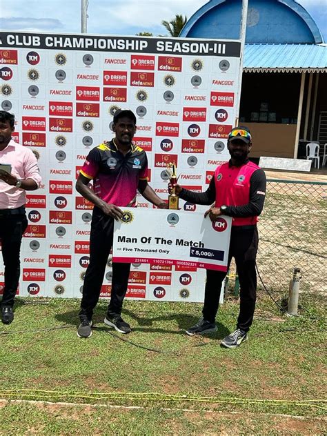 Kca Tcm Club Championship Kerala Cricket Association Facebook